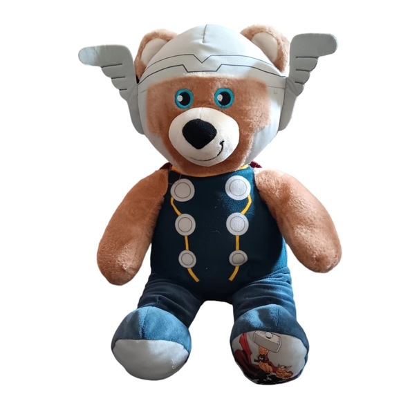 Toys | Bab Buildabear Thor Plush Marvel Avengers Superhero Stuffed ...